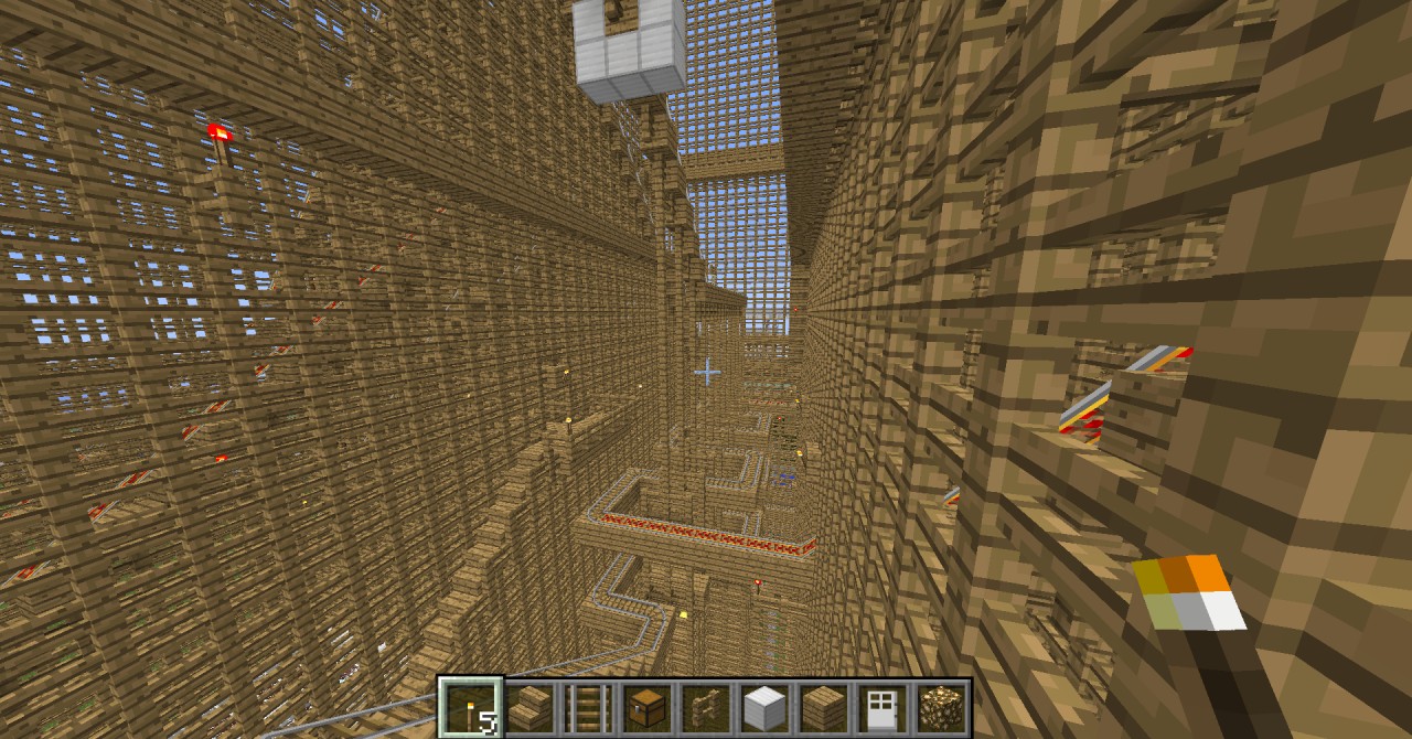 Le Monstre - Gigantic Rollercoaster V1 Minecraft Map