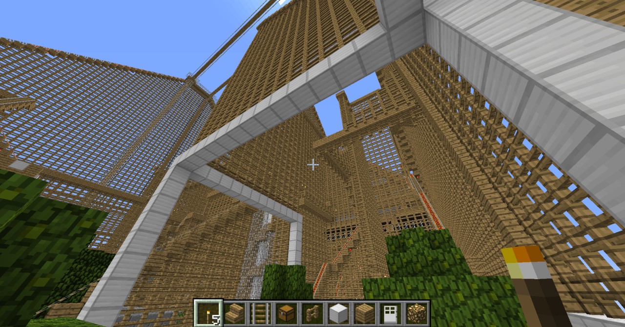 Le Monstre - Gigantic Rollercoaster V1 Minecraft Map