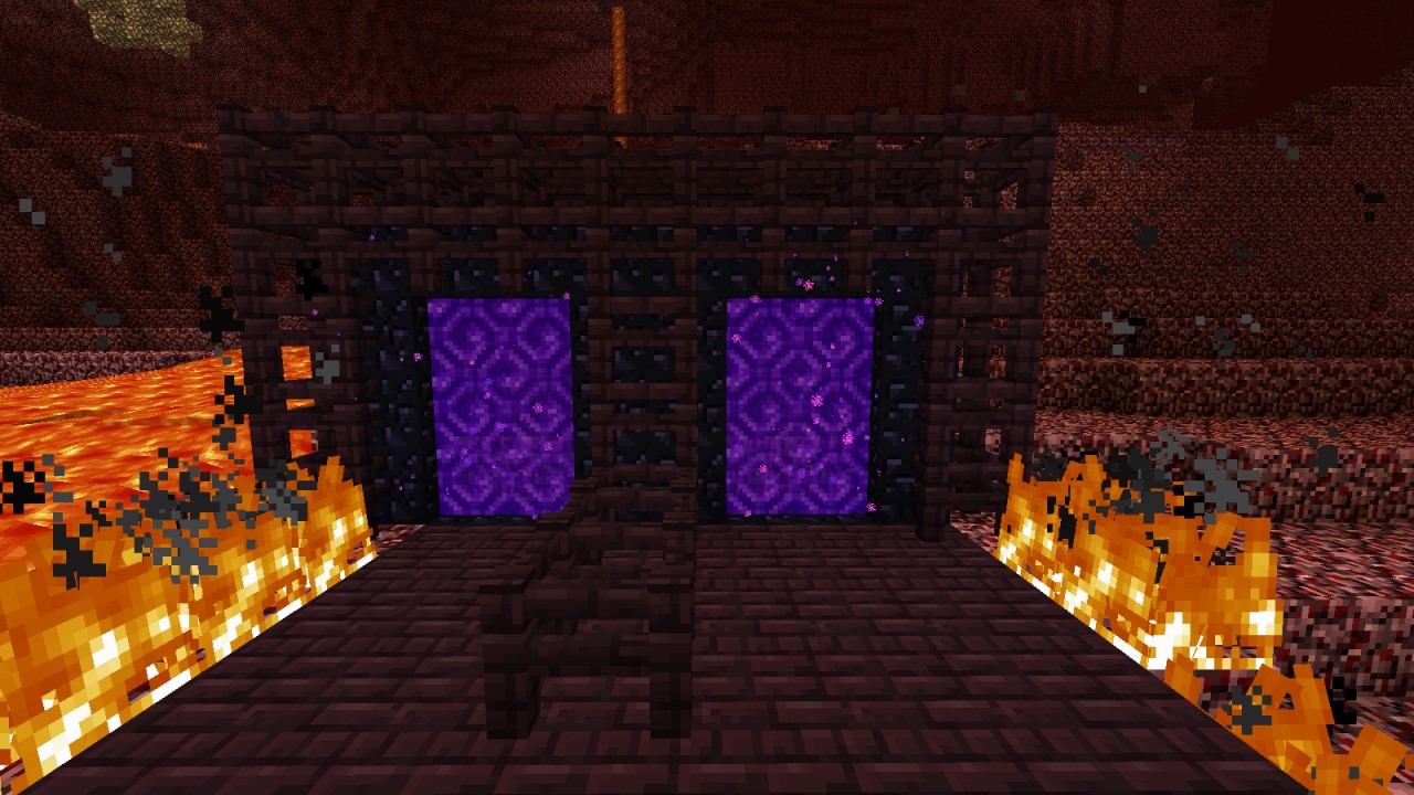 Nether Castle (SMALL) Minecraft Map