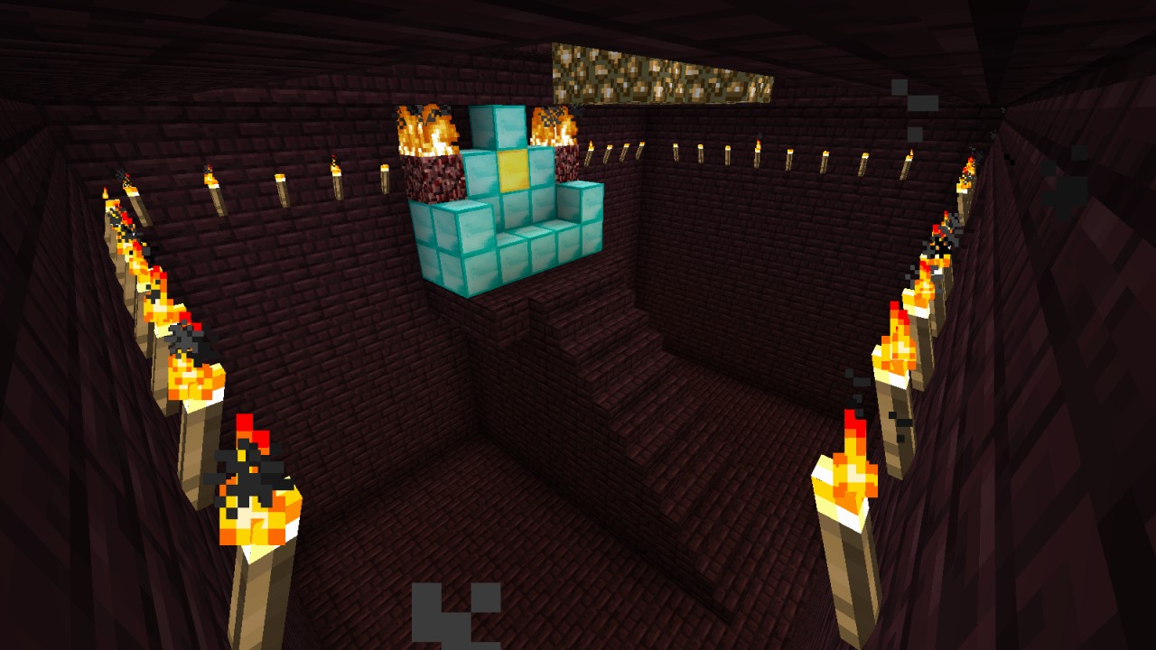 Nether Castle (SMALL) Minecraft Map