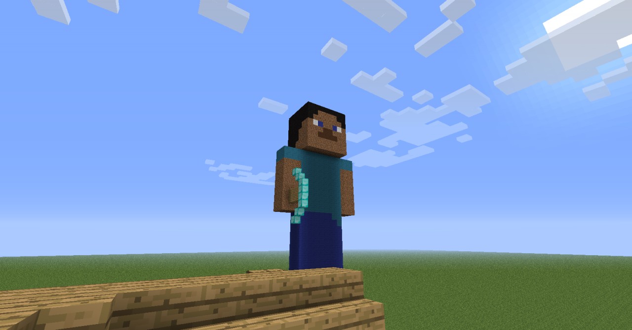 Minecraft Steve! Minecraft Map