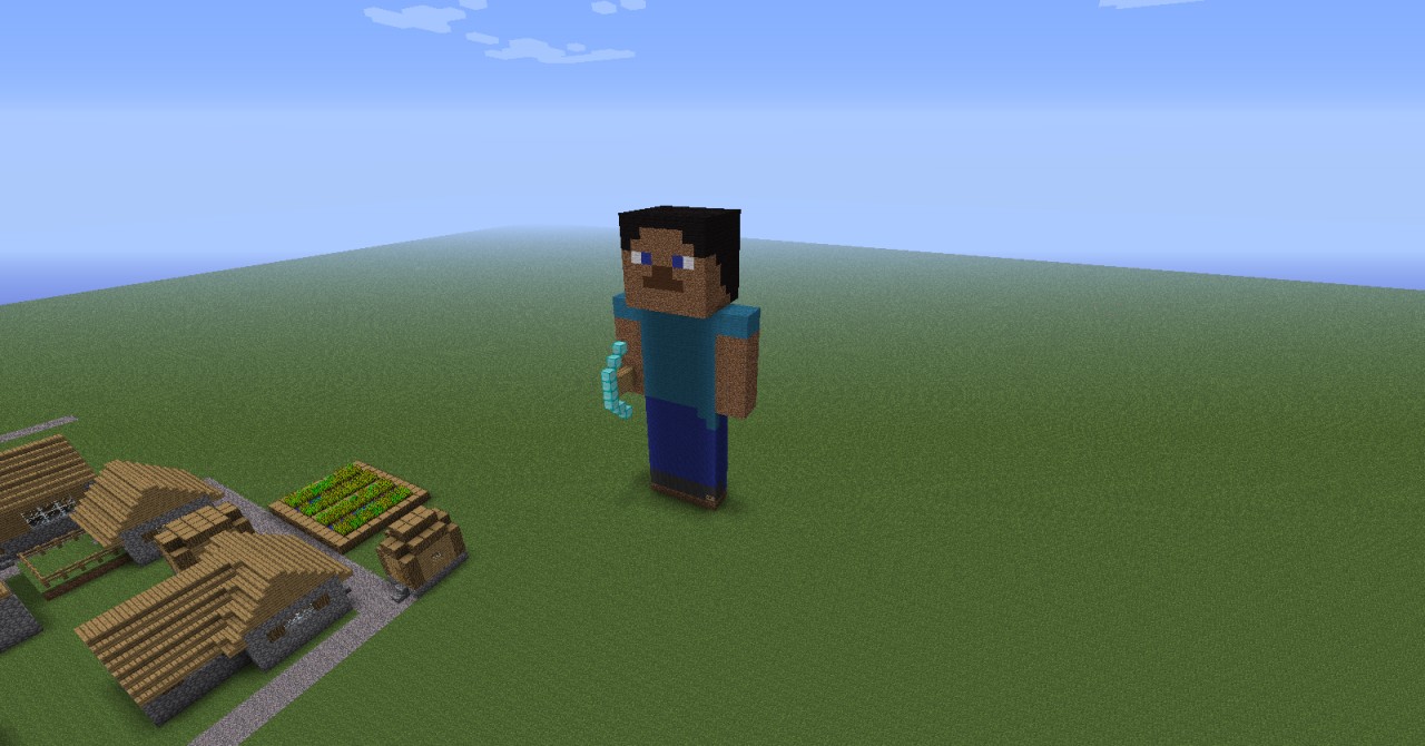 Minecraft Steve! Minecraft Map