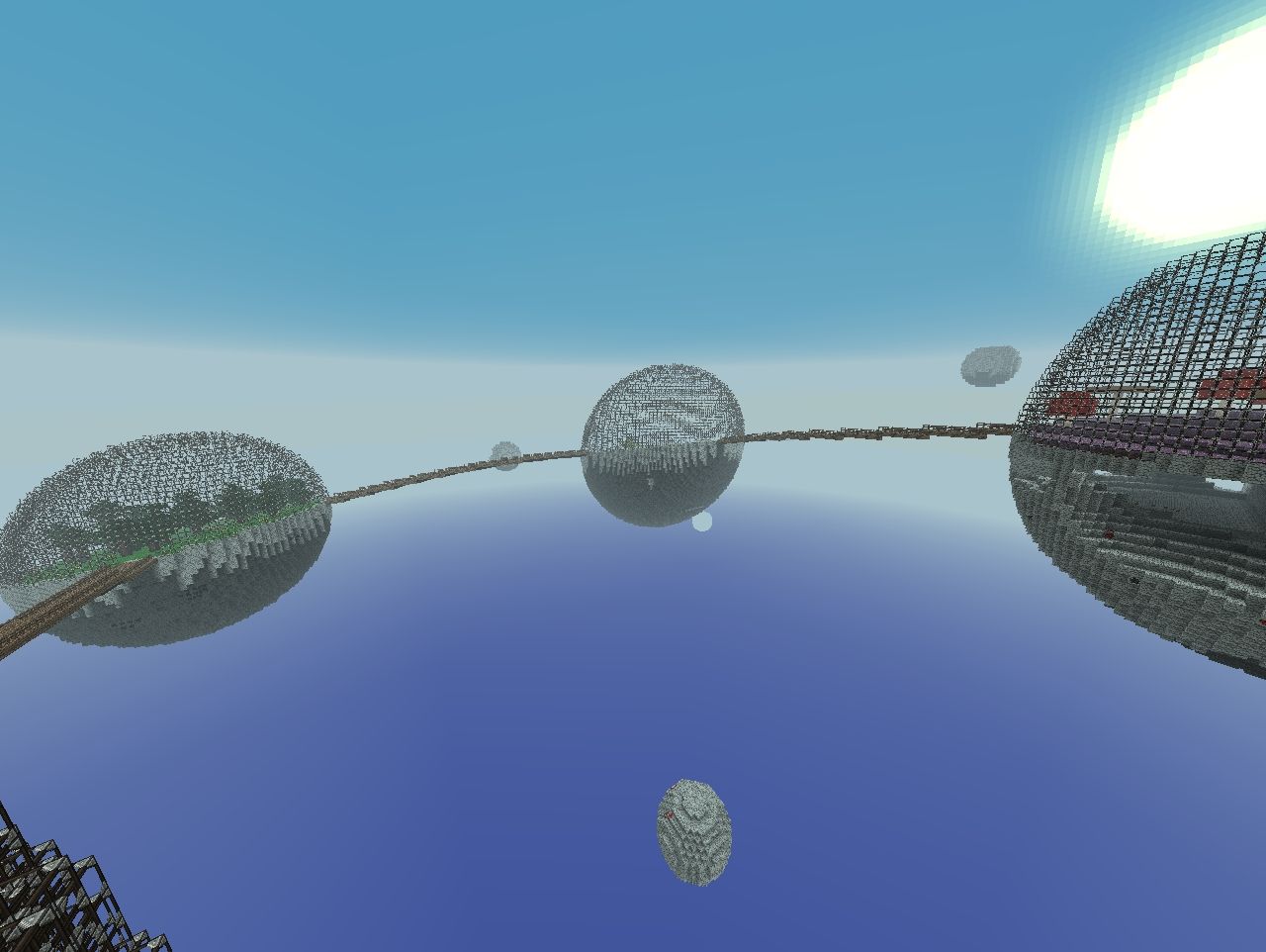 Biosphere world! (from Risugami's mod) Minecraft Map