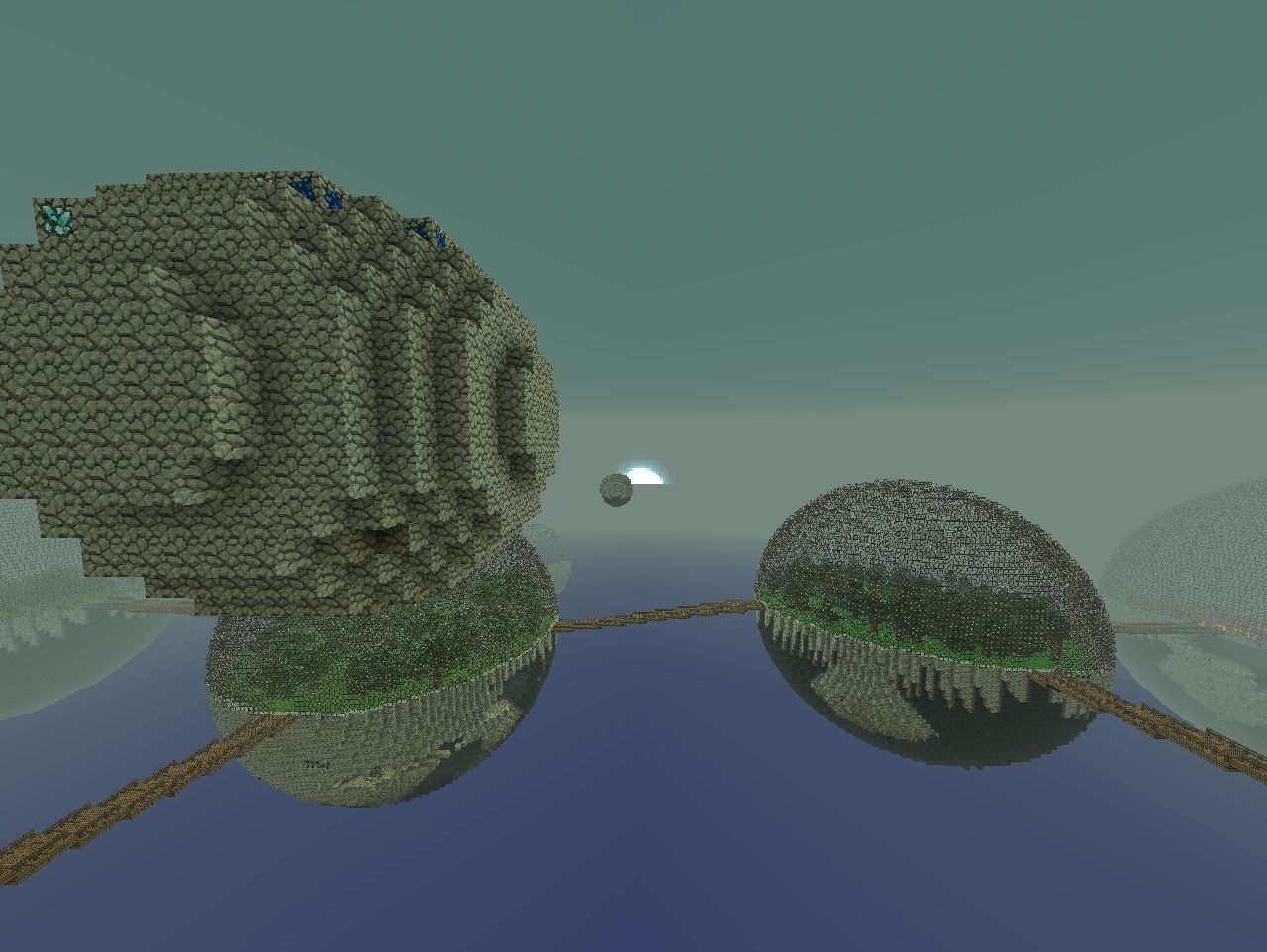 Biosphere world! (from Risugami's mod) Minecraft Map
