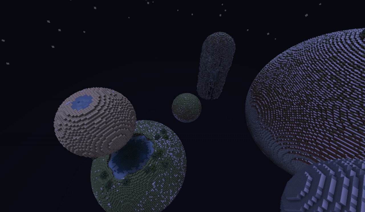 Various Planets Minecraft Map
