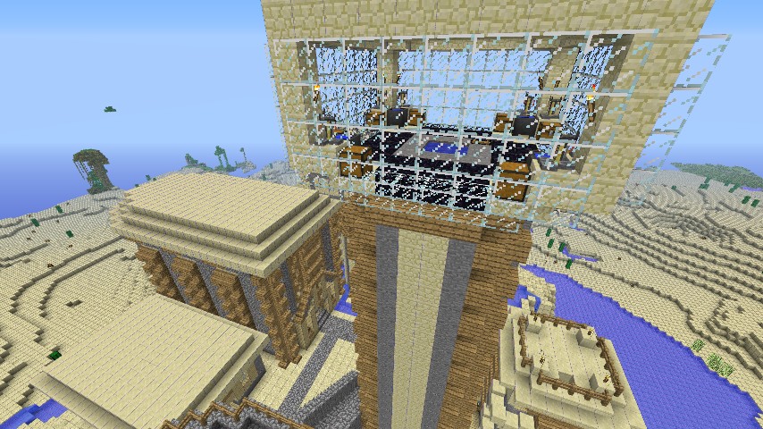 Sand Castle Minecraft Project