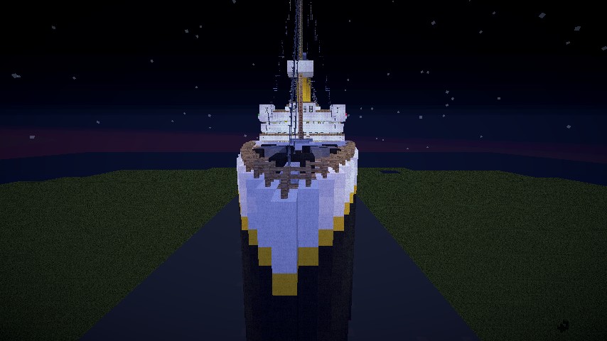 Rms Titanic Finished, Minecraft Map