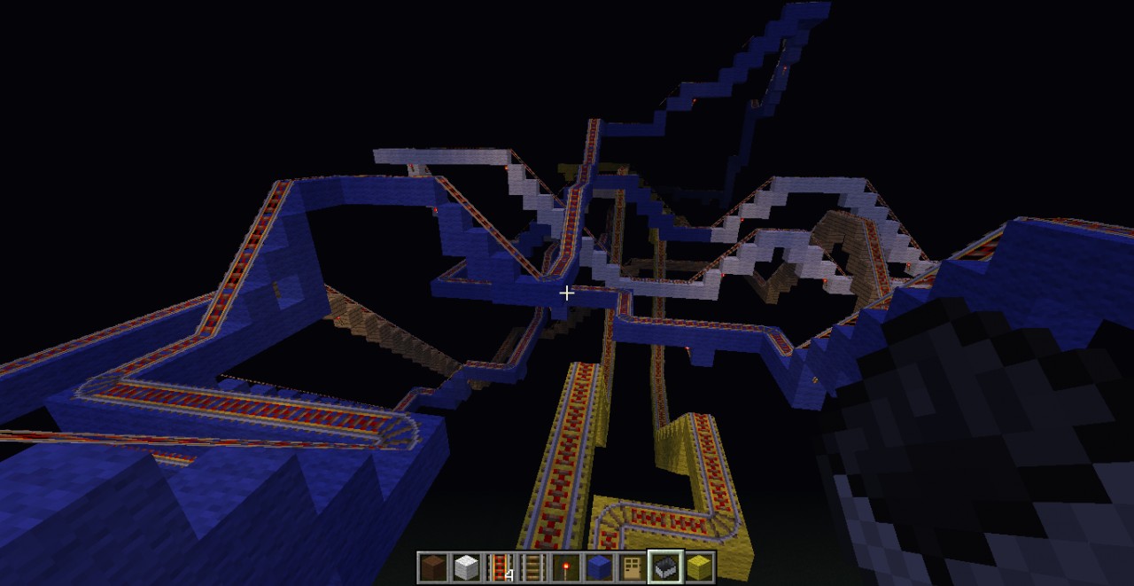 rollercoasters land Minecraft Map