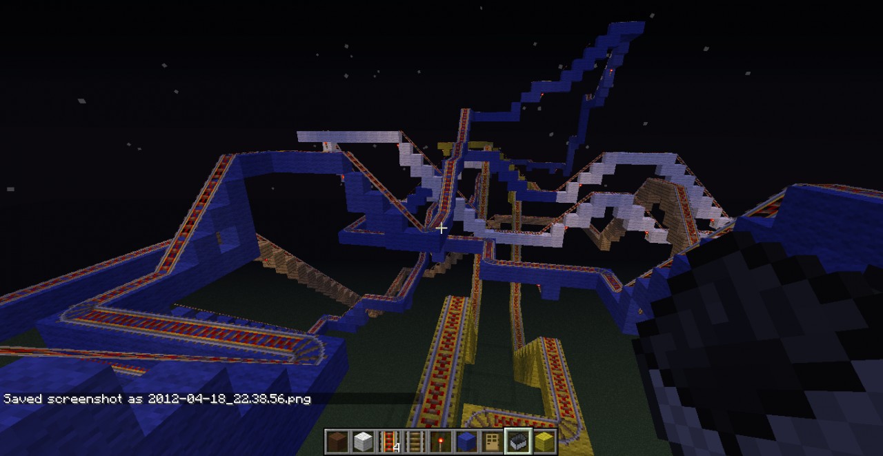 rollercoasters land Minecraft Map
