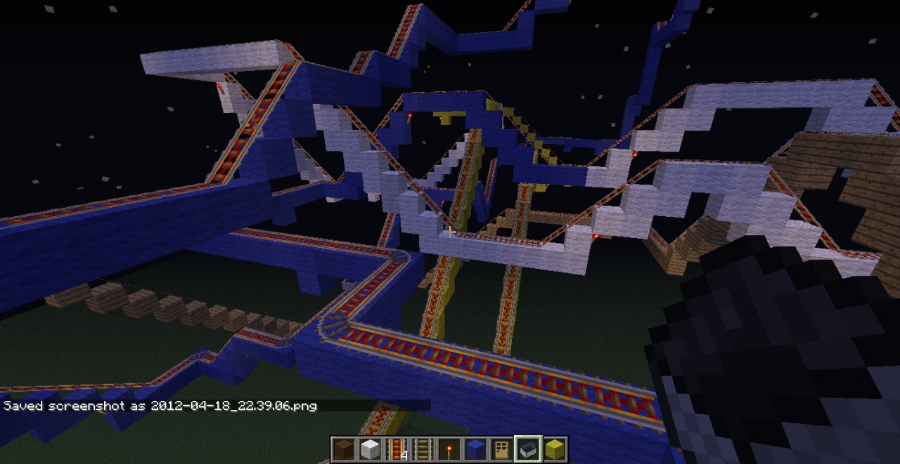 rollercoasters land Minecraft Map