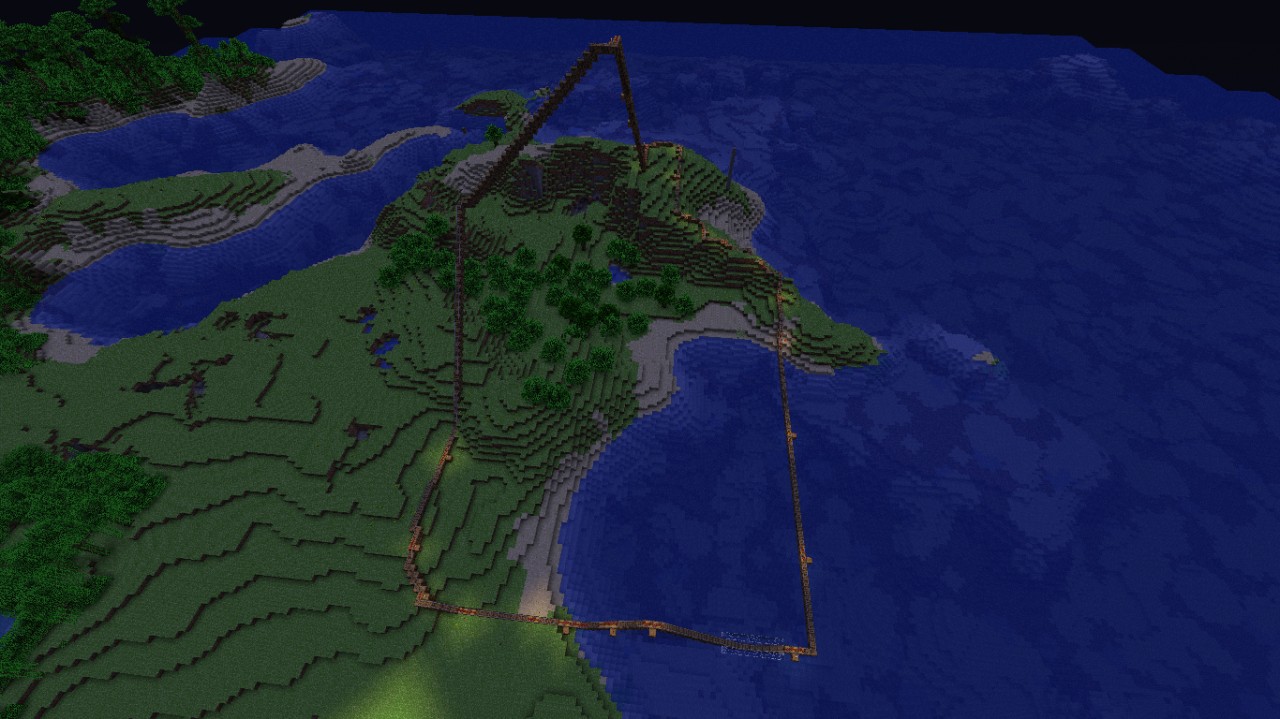 Rollercoaster Minecraft Map