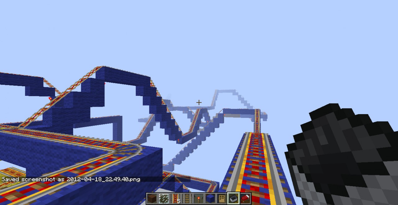 rollercoasters land Minecraft Map