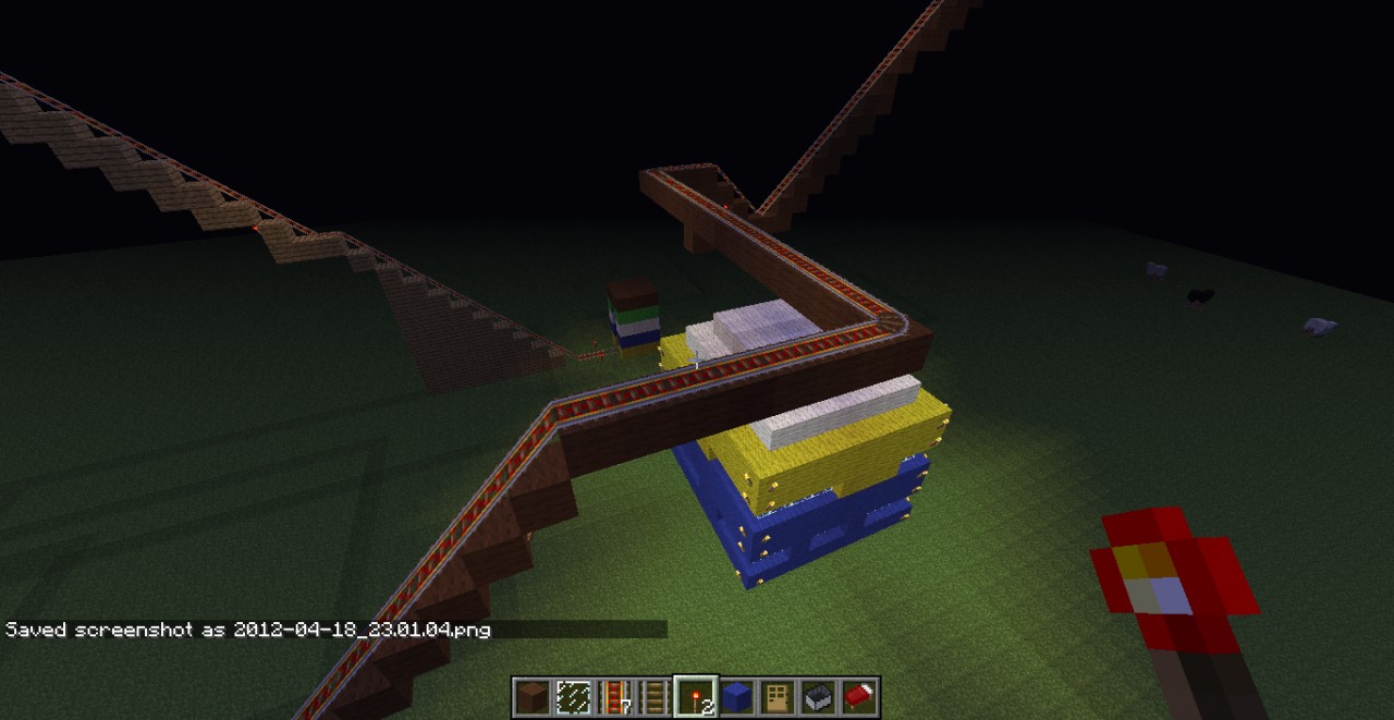 rollercoasters land Minecraft Map