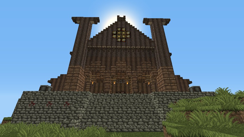 Meduseld, The Golden Hall of Rohan Minecraft Map