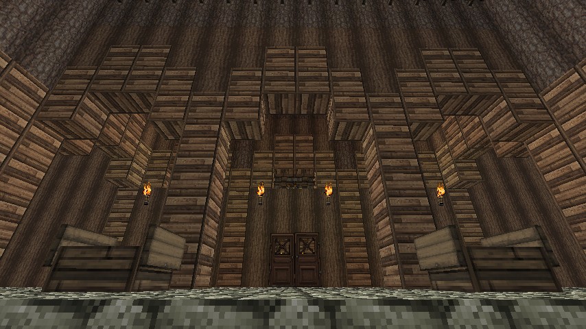 Meduseld, The Golden Hall of Rohan Minecraft Map