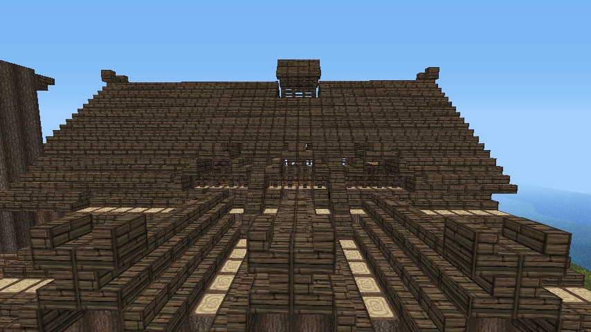 Meduseld, The Golden Hall of Rohan Minecraft Map