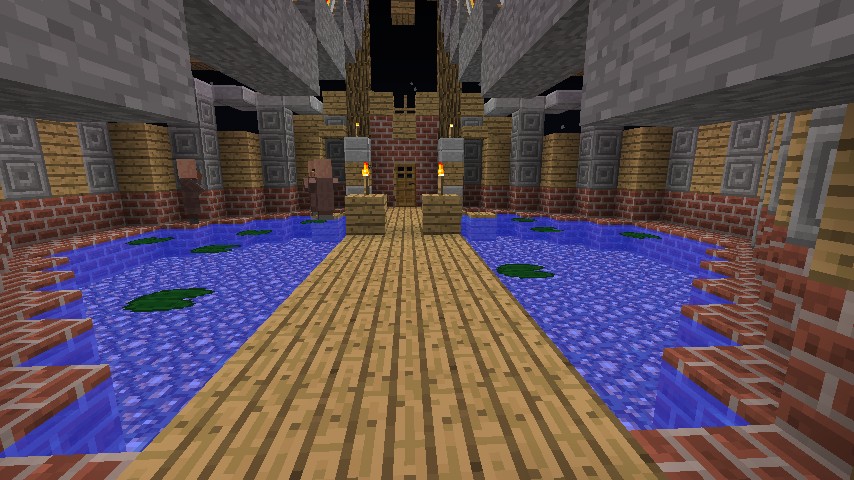 Old castle grounds Minecraft Map