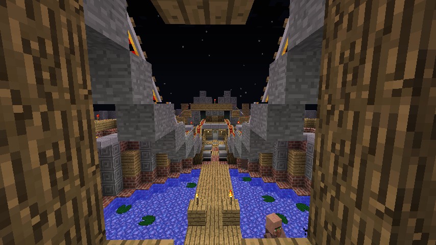 Old castle grounds Minecraft Map