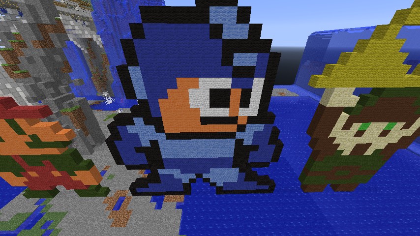Mega Man Minecraft Map