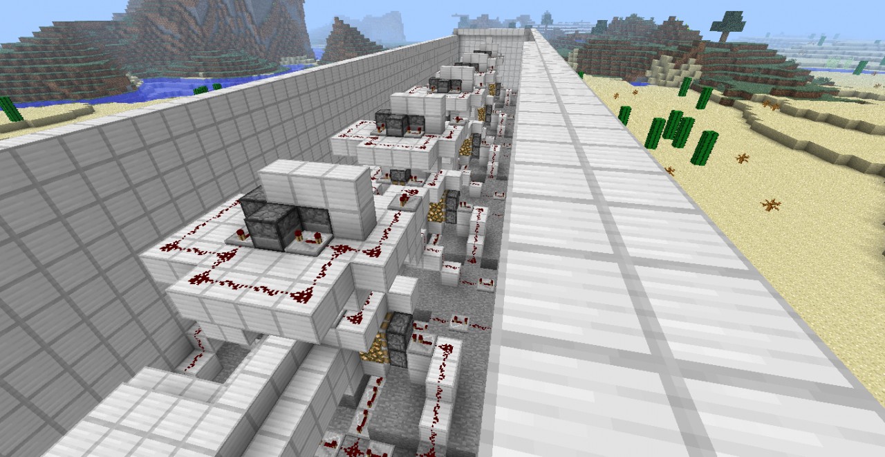 Armour up! redstone machine Minecraft Map