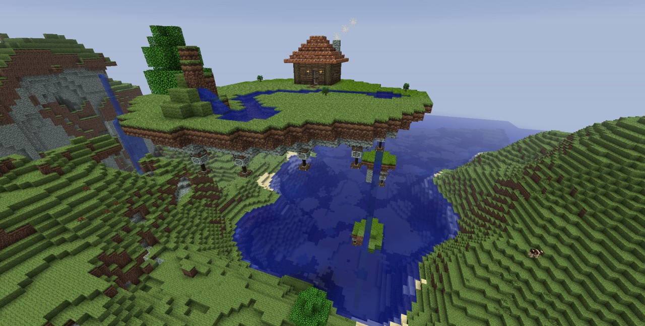 Dream cloud city Minecraft Map