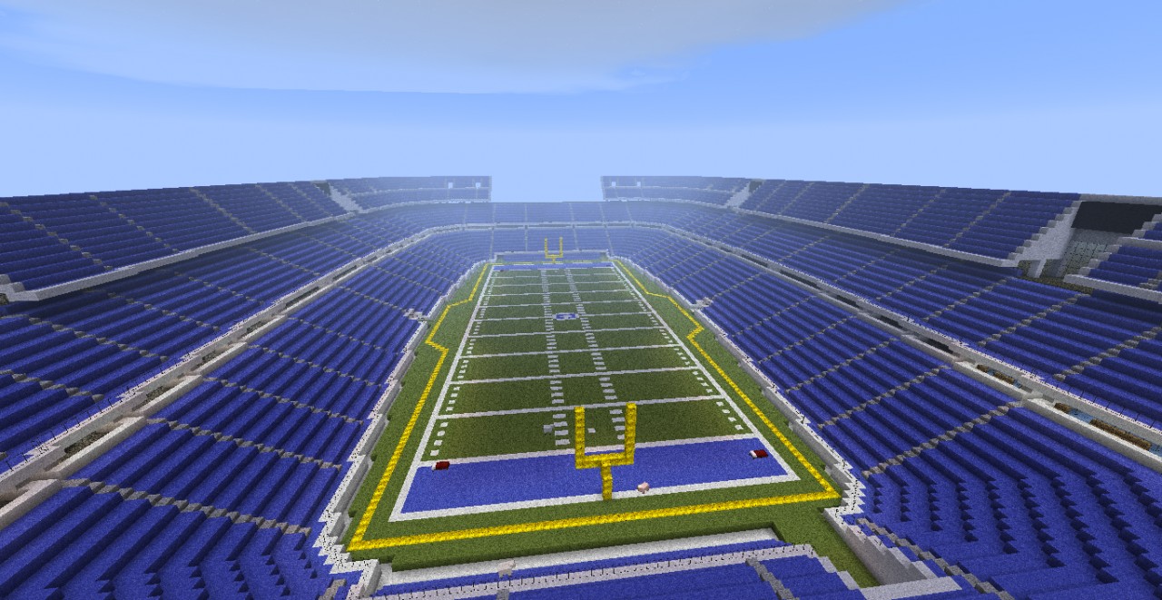 Dallas Cowboys Stadium Minecraft Cotton Bowl Stadium Minecraft Map