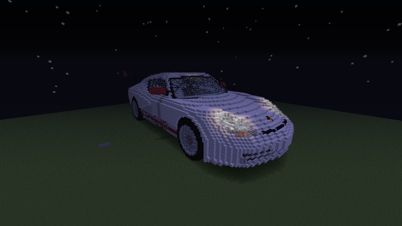 Porsche 911(996) GT3 Cup Minecraft Map