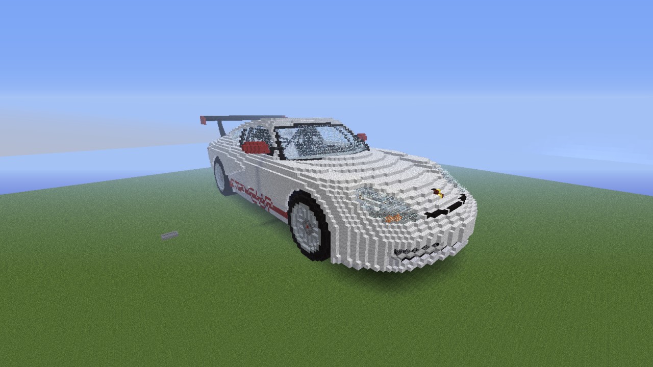 Porsche 911(996) GT3 Cup Minecraft Map