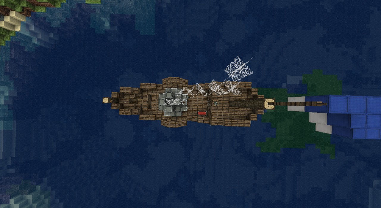 Steampunk Ship Minecraft Map