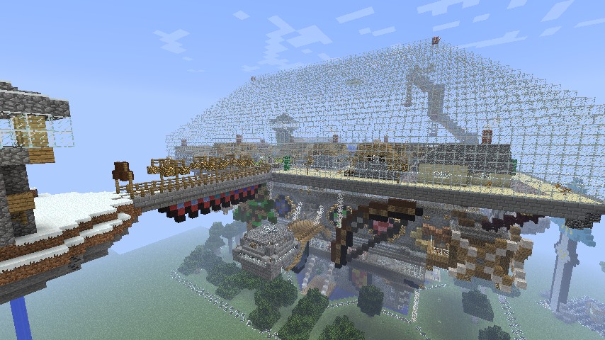 The tower of power and life Minecraft Map