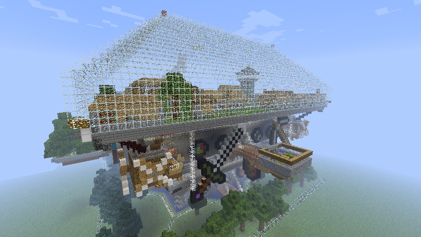 The tower of power and life Minecraft Map