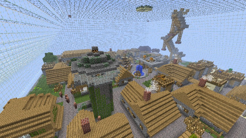The tower of power and life Minecraft Map