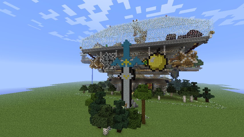 The tower of power and life Minecraft Map