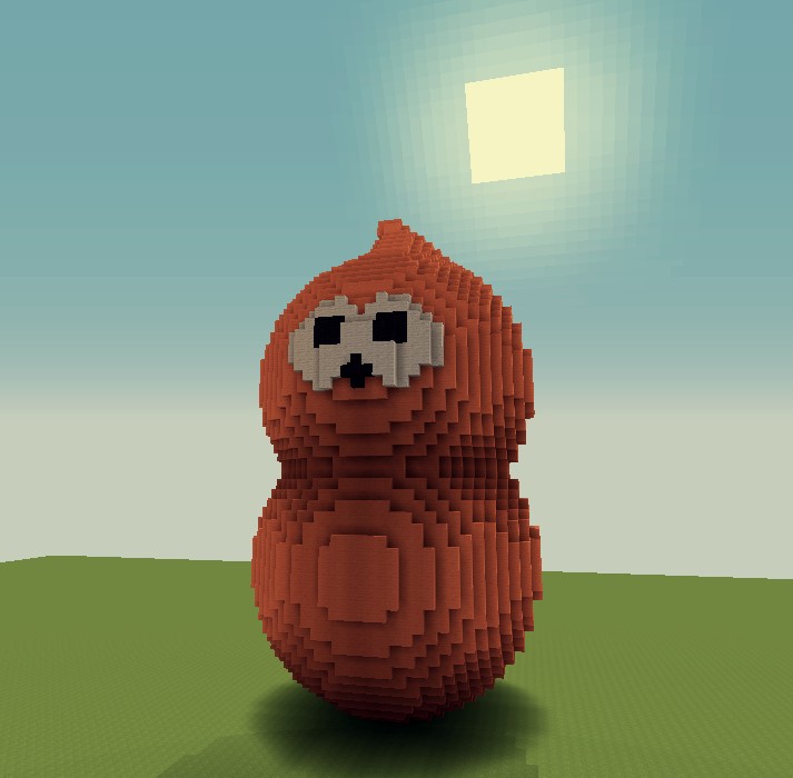 THE ORANGE BLOB Minecraft Map