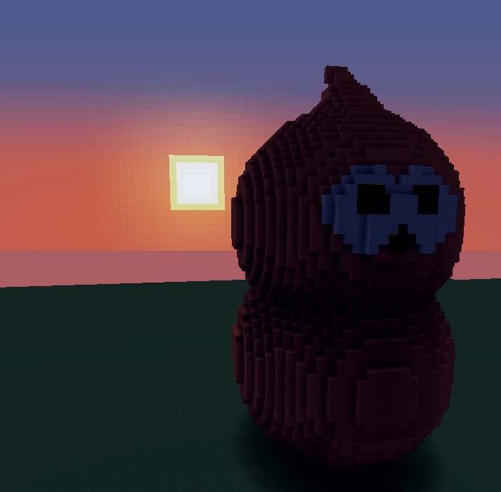 THE ORANGE BLOB Minecraft Map