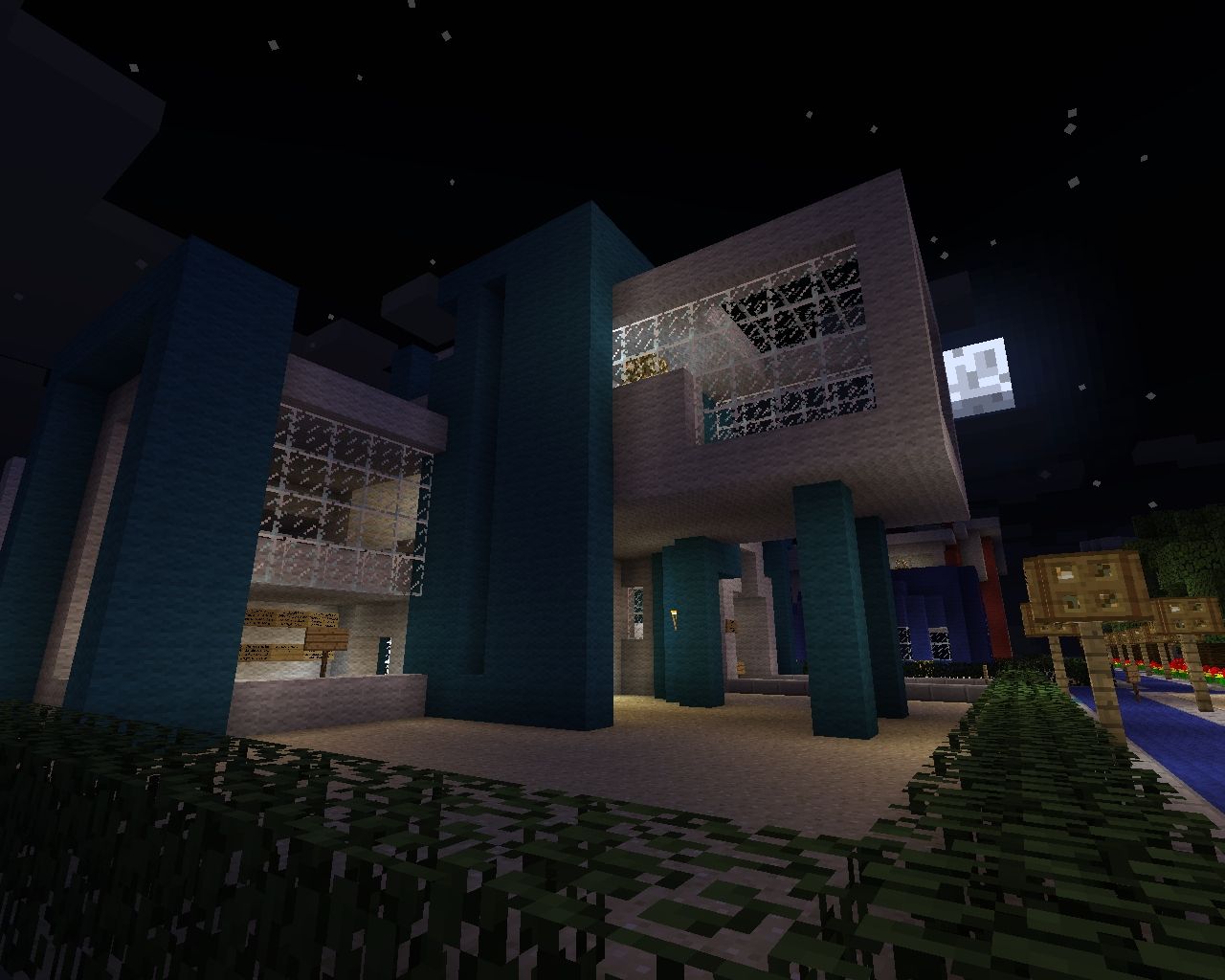 Modern Town Hall Minecraft Map