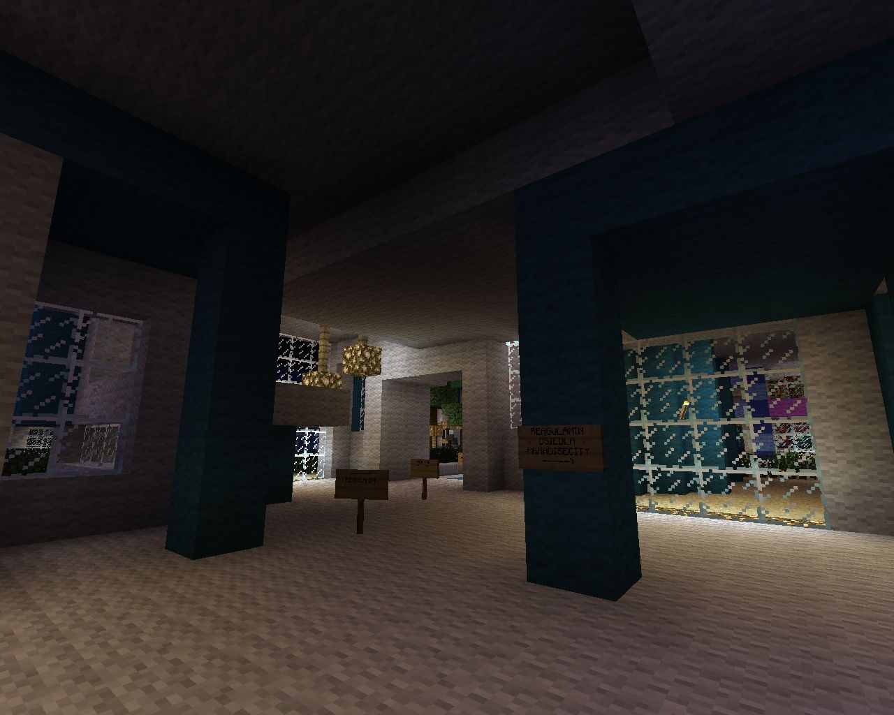 Modern Town Hall Minecraft Map