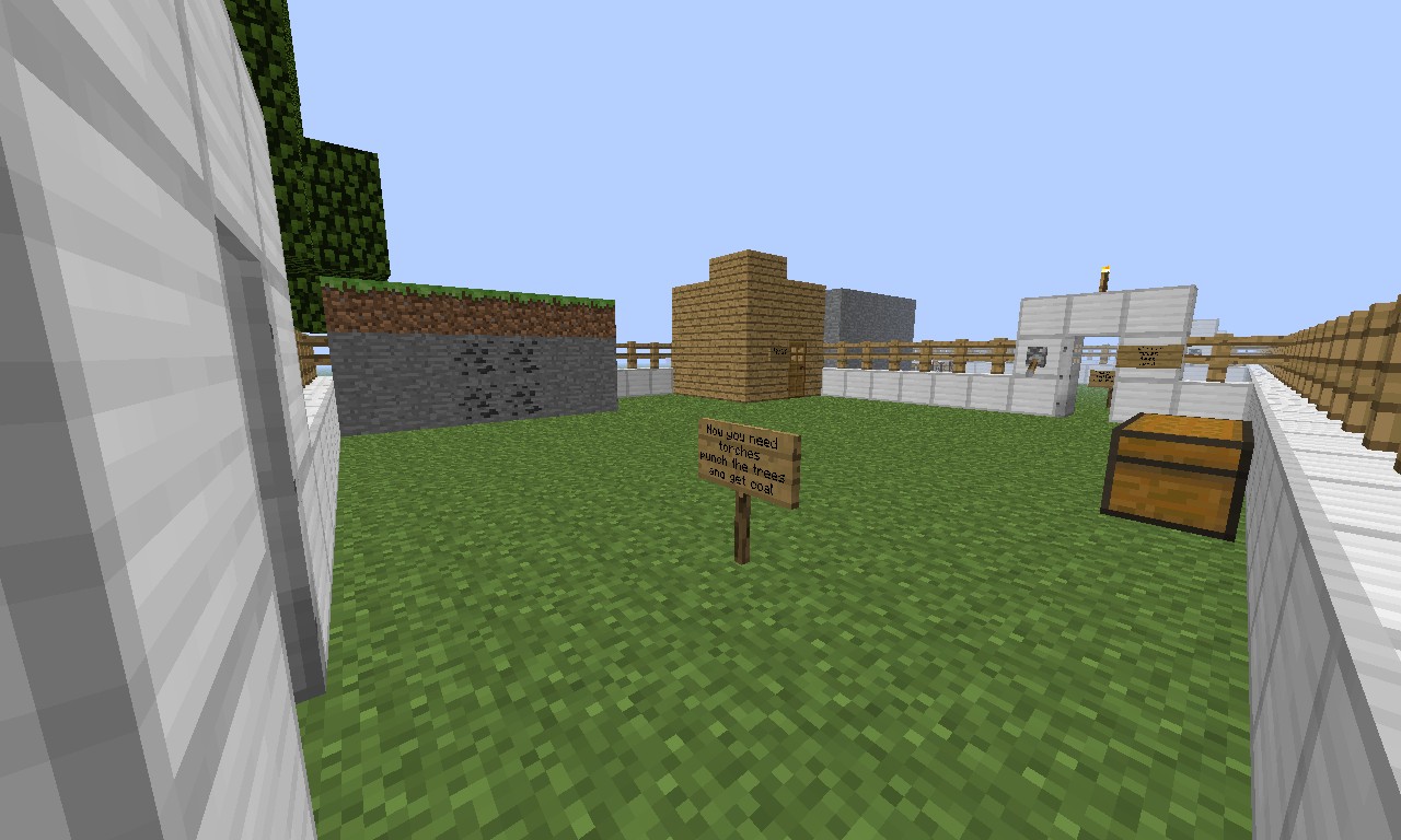 The basics of minecraft (DOWNLOAD) Minecraft Map