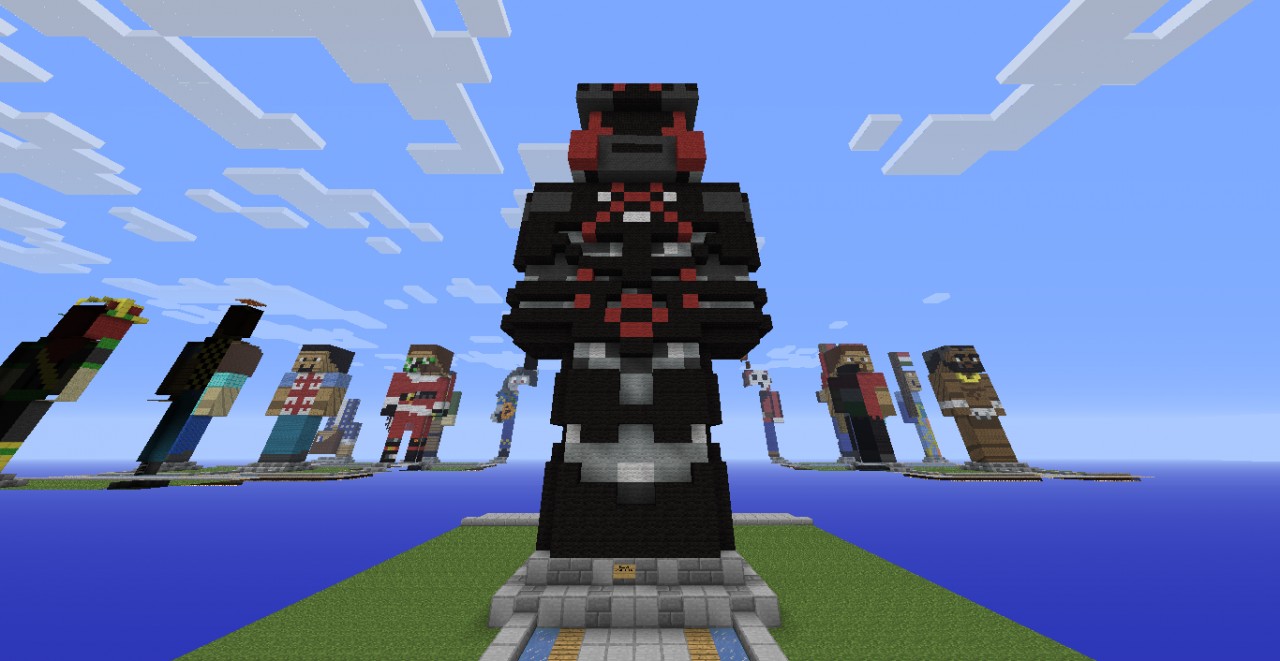 you are minecraft skin Minecraft Map