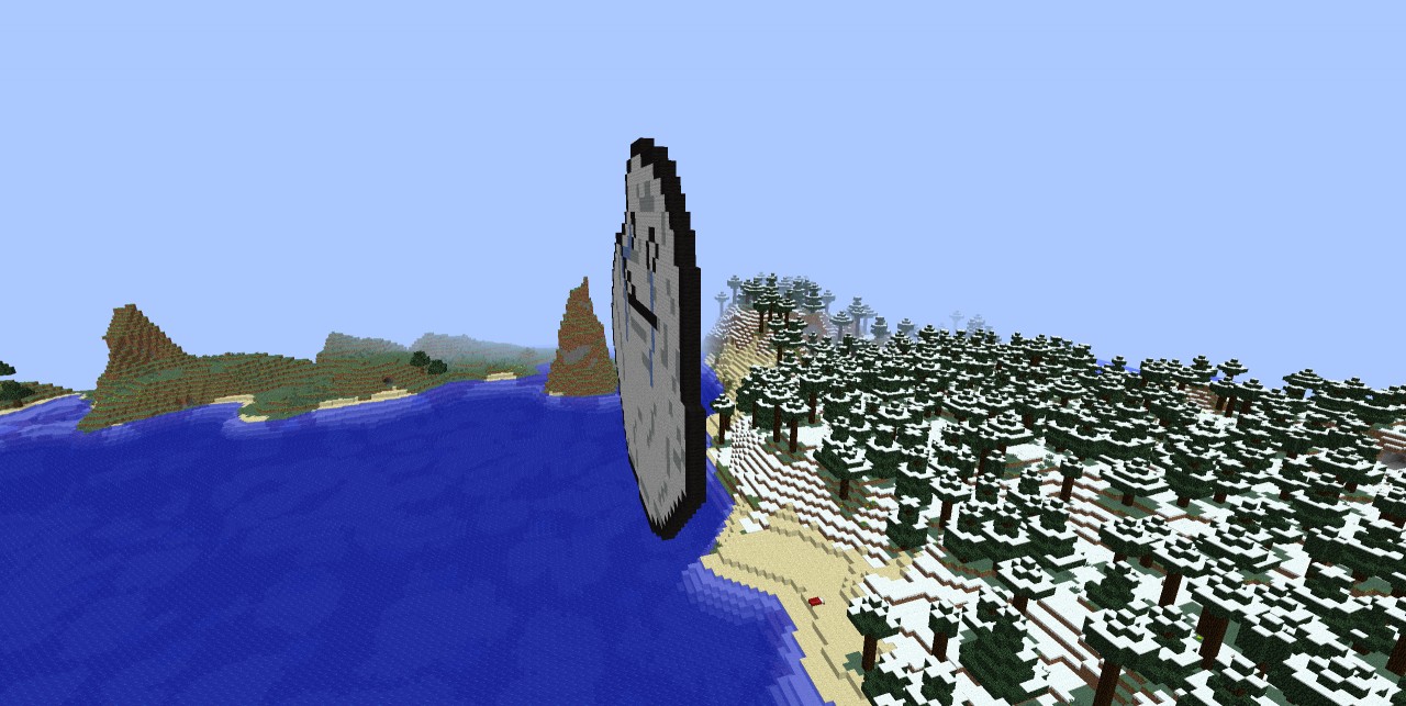 Forever Alone Face Minecraft Map