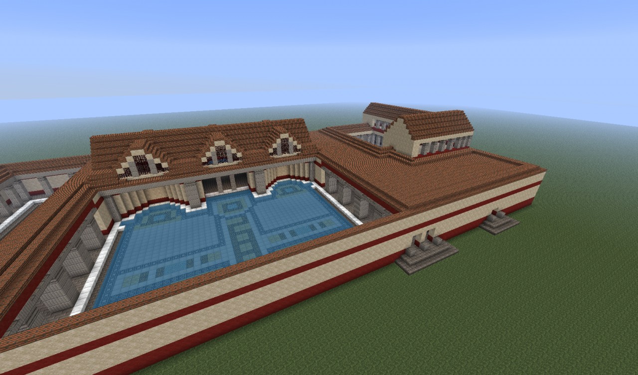Roman Bath Minecraft Map