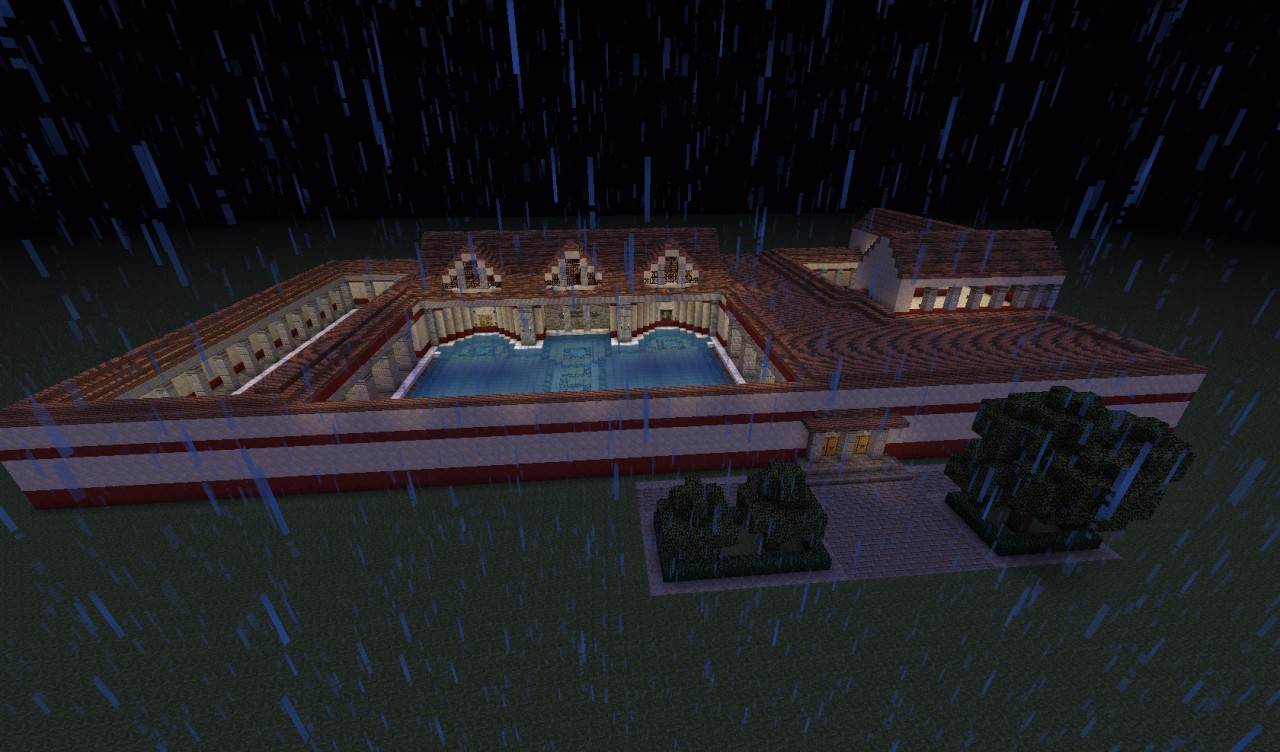 Roman Bath Minecraft Map