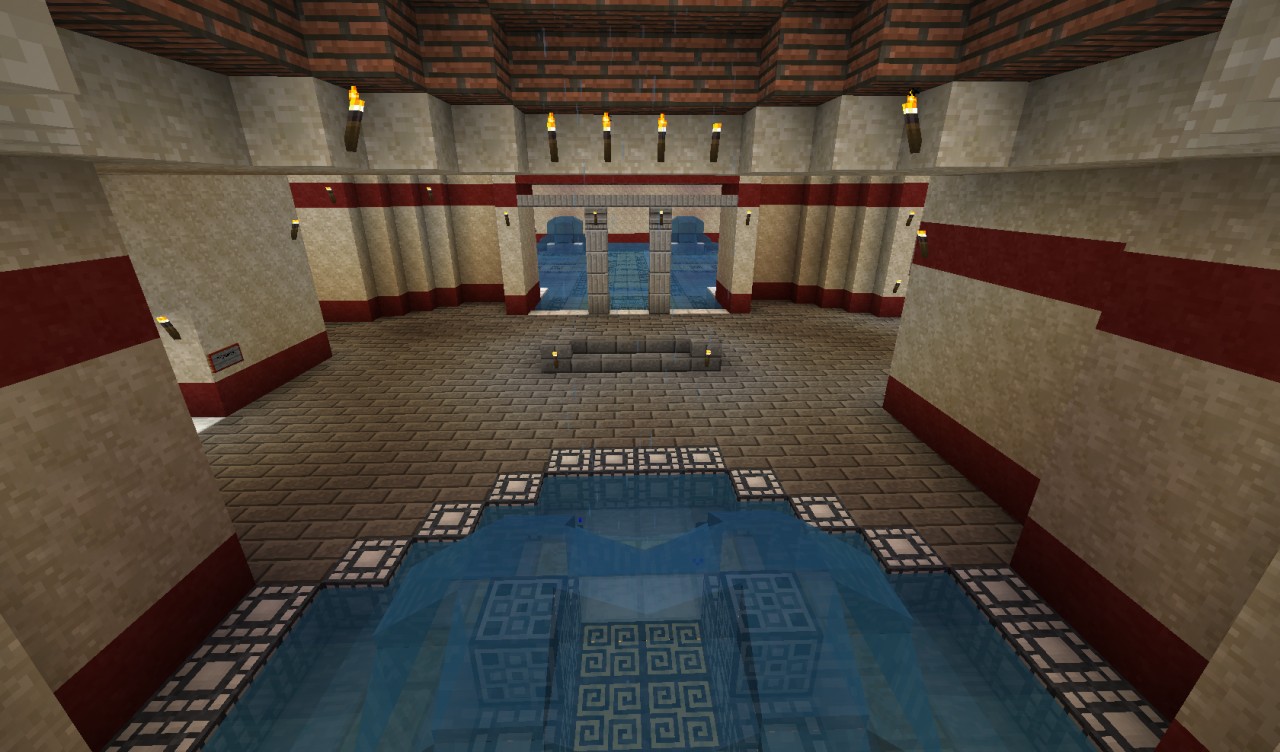 Roman Bath Minecraft Map