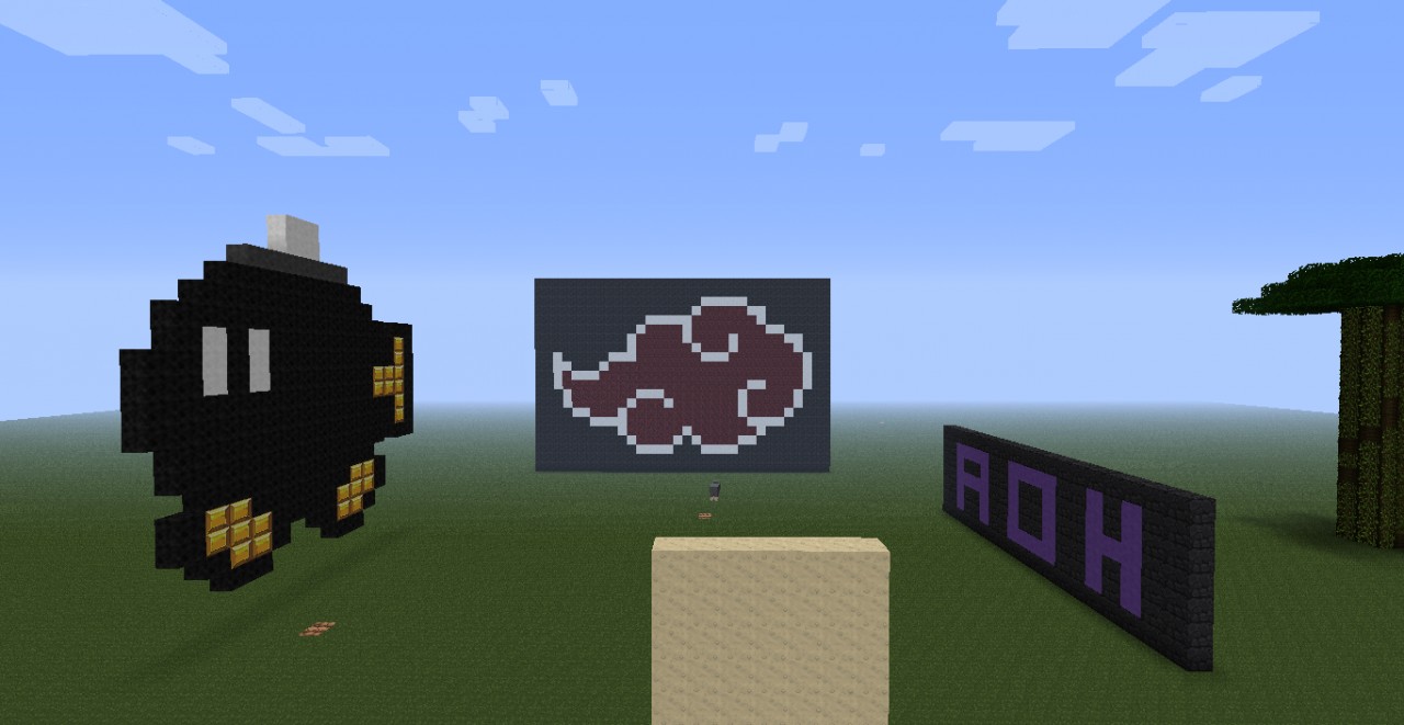 Akatsuki cloud - Naruto Minecraft Map