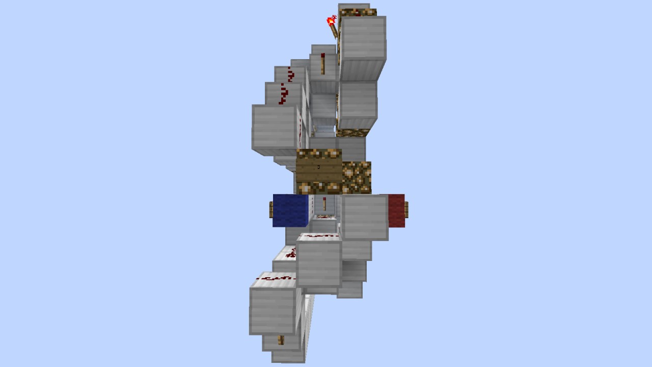 Full Adder 4 Wide Stackable And 2 Redstone Ticks Fast Minecraft Map