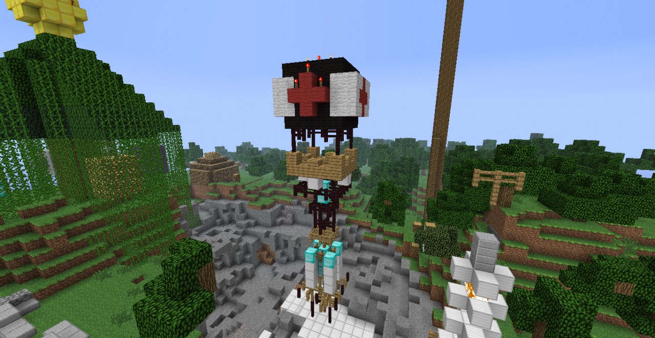 Crashed Airship! Minecraft Map