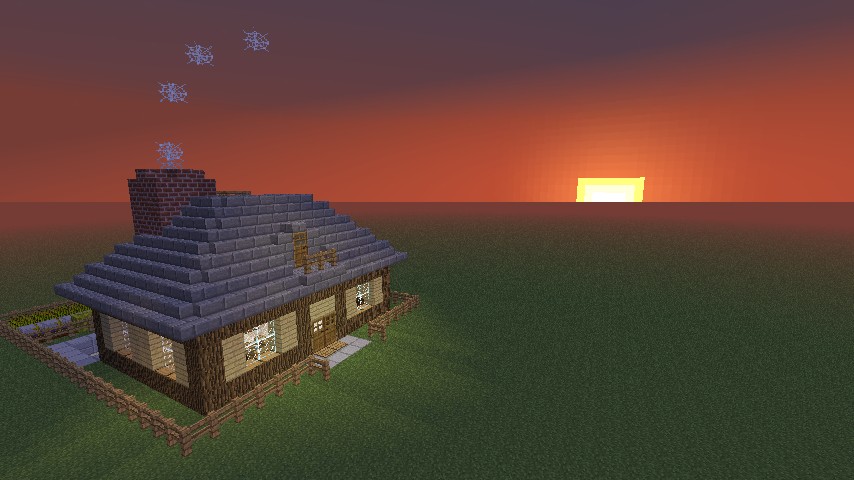 Traditional house in minecraft Minecraft Map