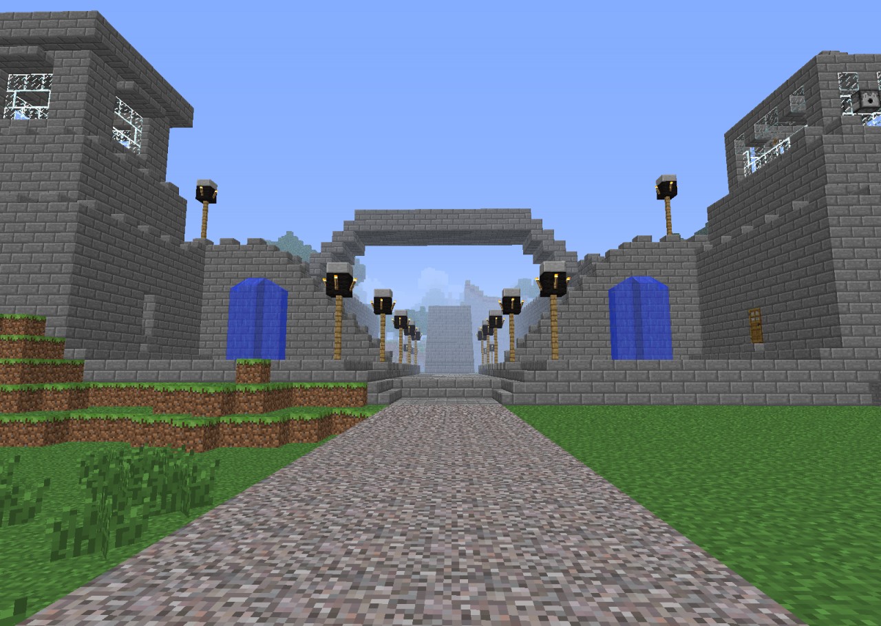 Castle And City Minecraft Map