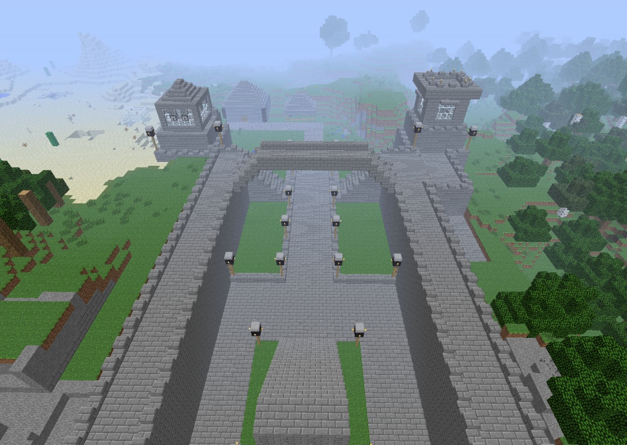 Castle And City Minecraft Map