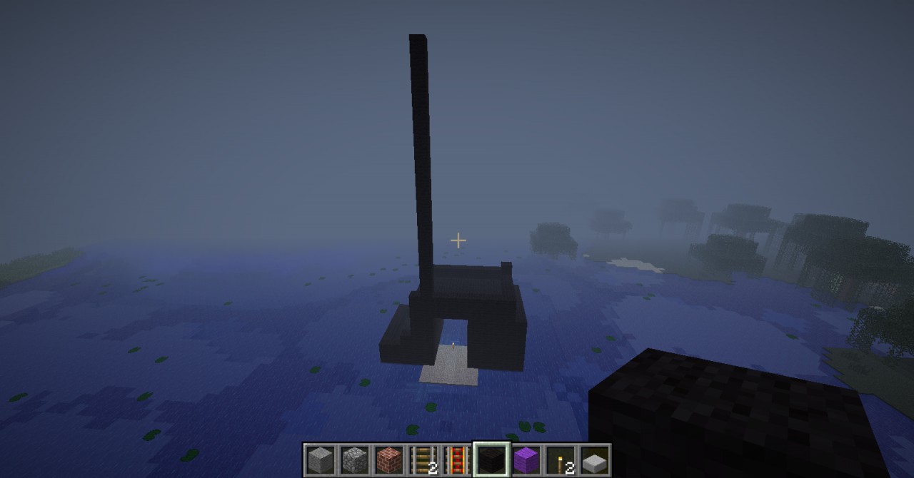 happy enderman statchue Minecraft Map